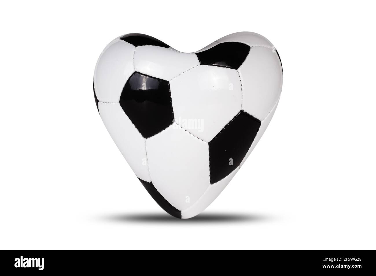 Heart football soccer ball illustration hi-res stock photography and ...