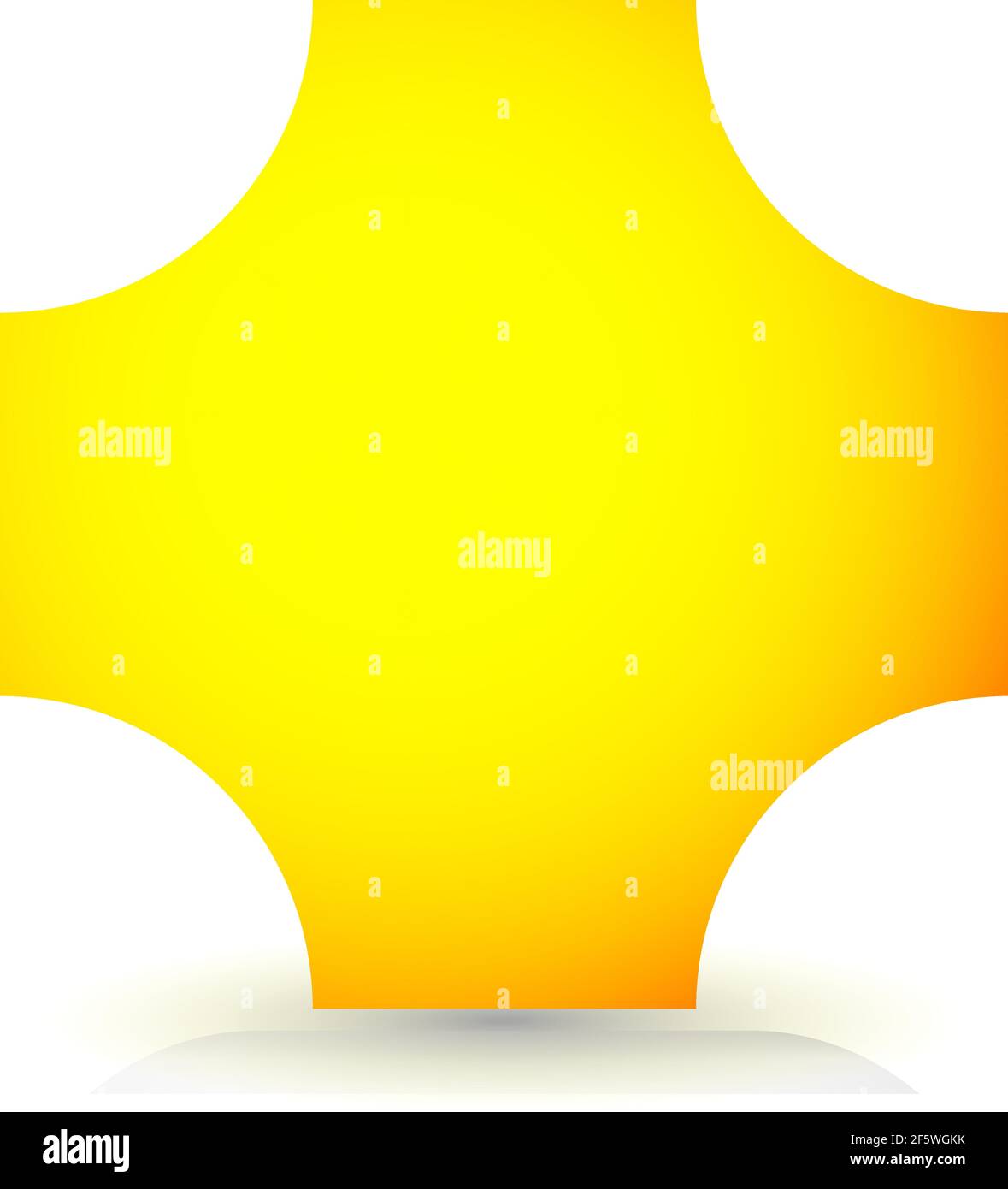 Empty colorful button, banner shapes — Stock vector illustration, Clip ...