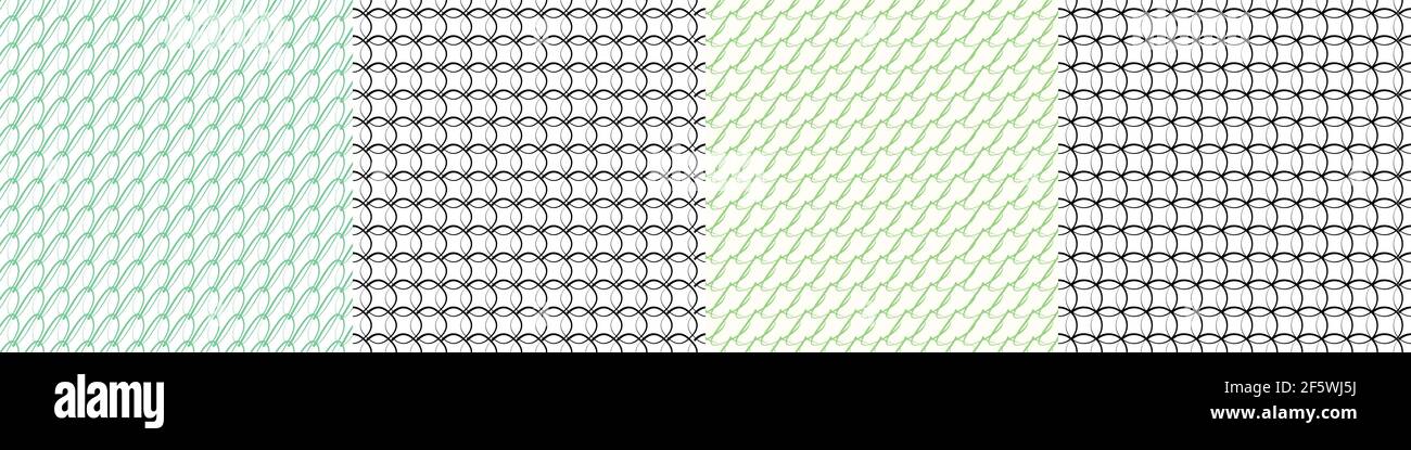 Seamlessly repeatable geometric pattern, background set. Repetitive ...