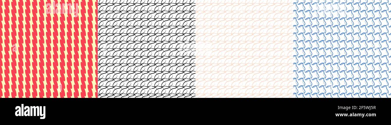 Seamlessly repeatable geometric pattern, background set. Repetitive ...