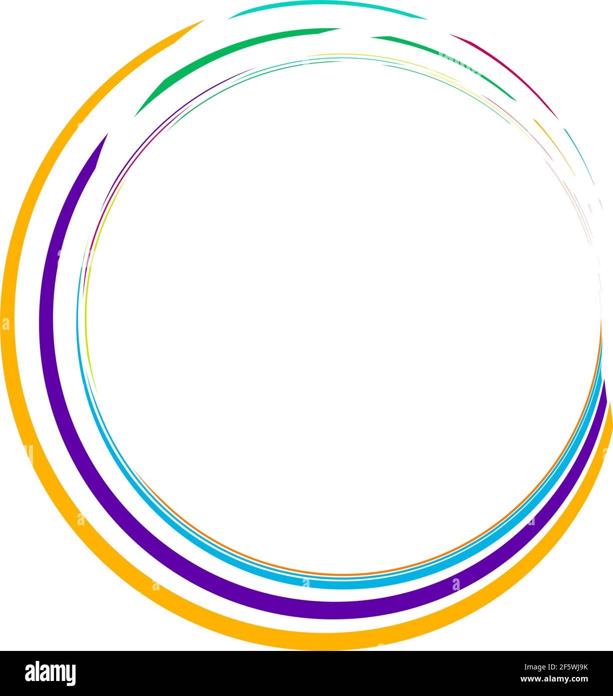 Radial abstract geometric circle desugn element. Circular shape design ...