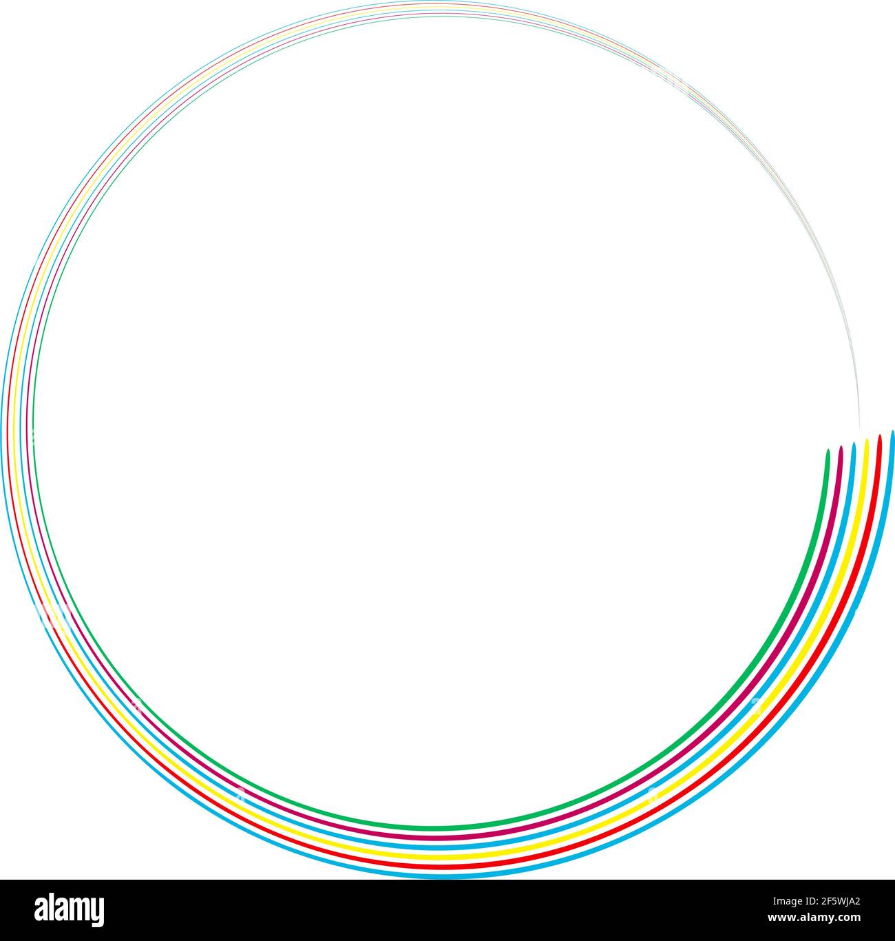 Radial abstract geometric circle desugn element. Circular shape design ...