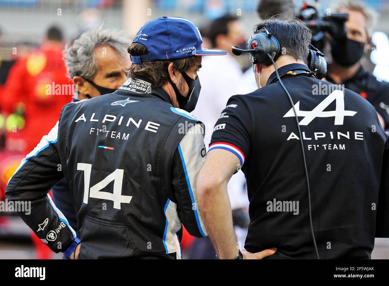 Alpine f1 team race engineer hi-res stock photography and images - Alamy