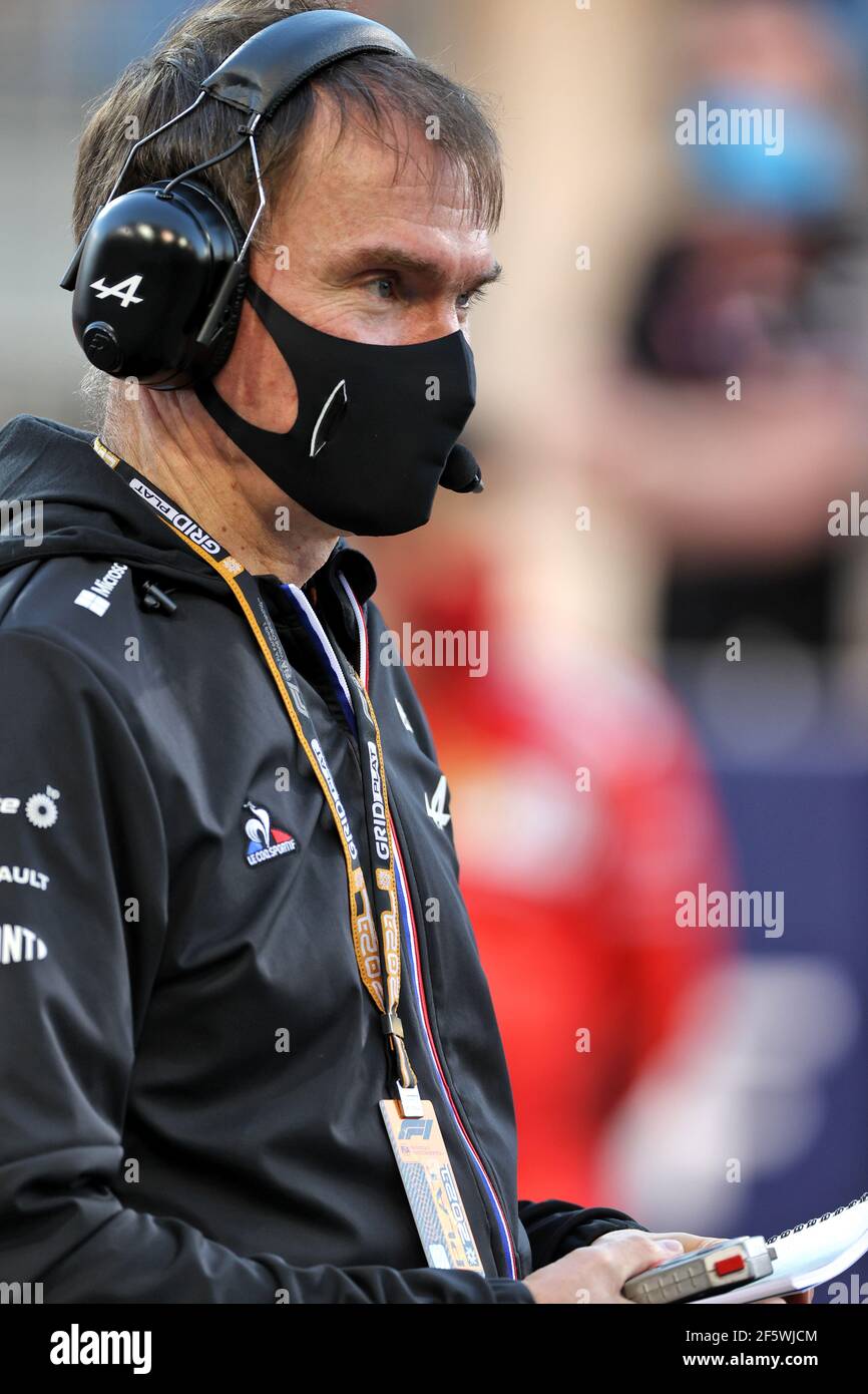 Alan Permane (GBR) Alpine F1 Team Trackside Operations Director on the ...