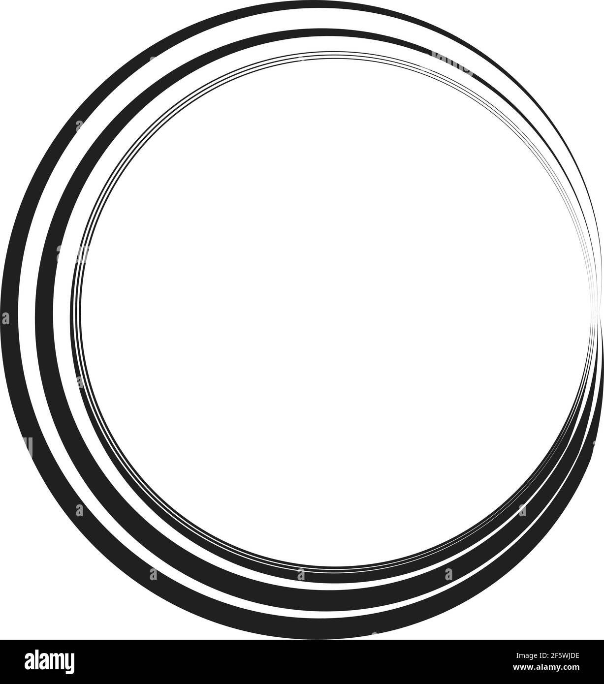 Radial abstract geometric circle desugn element. Circular shape design ...