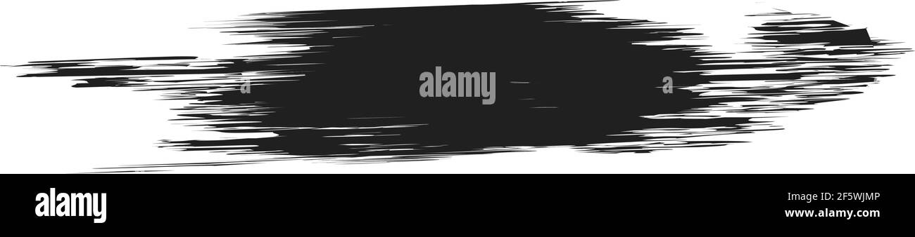 Grungy, grunge, and textured thick line divider, paintbrush ...