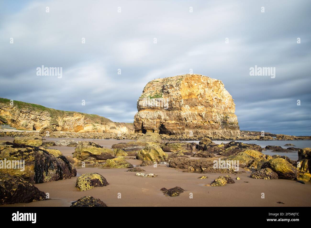 Whitburn marsden rock hi-res stock photography and images - Alamy