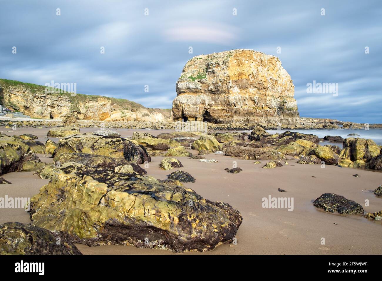 Whitburn marsden rock hi-res stock photography and images - Alamy