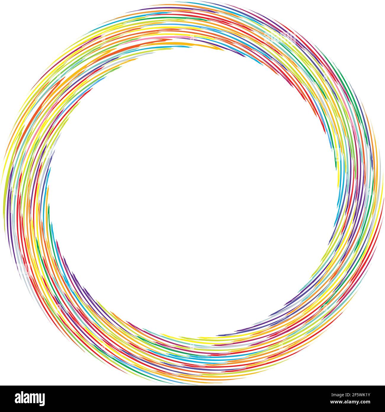 Geometric abstract circle, circular element vector — Stock vector ...