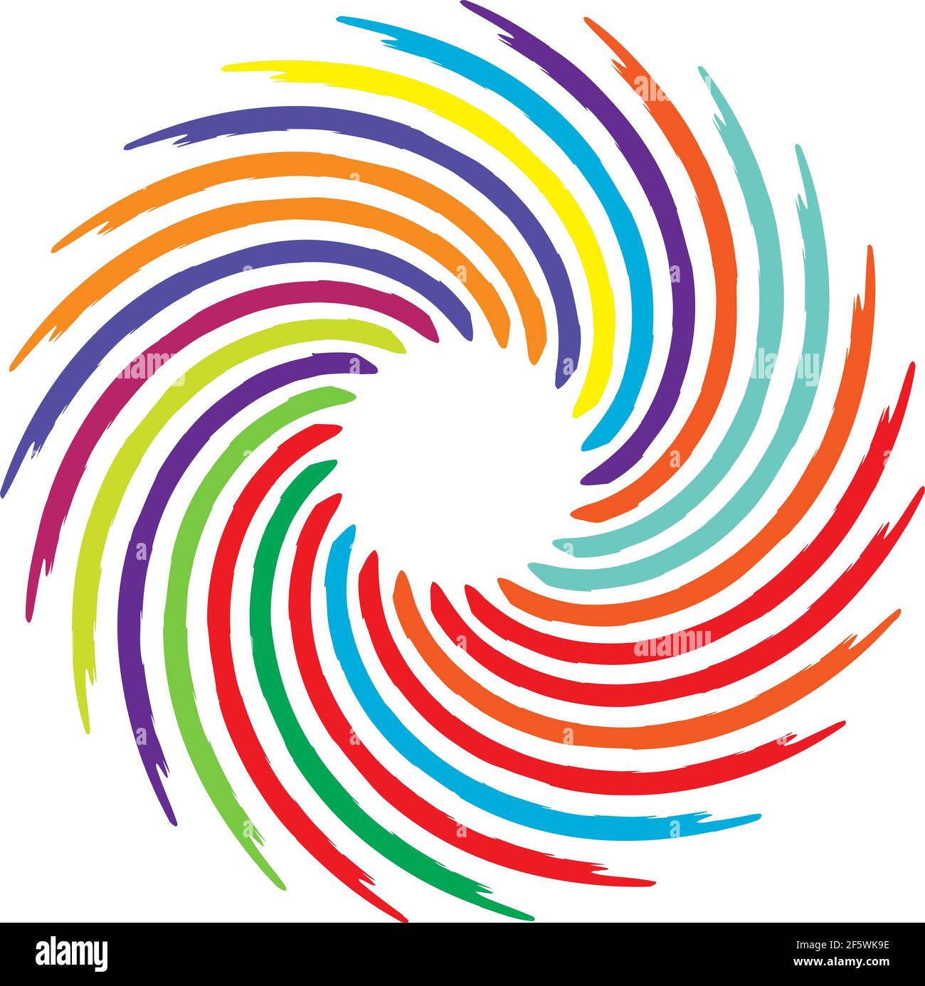 Geometric abstract circle, circular element vector — Stock vector ...