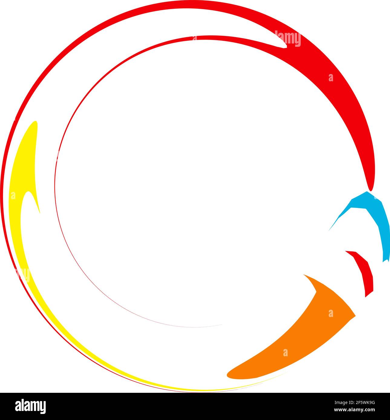Radial abstract geometric circle desugn element. Circular shape design ...