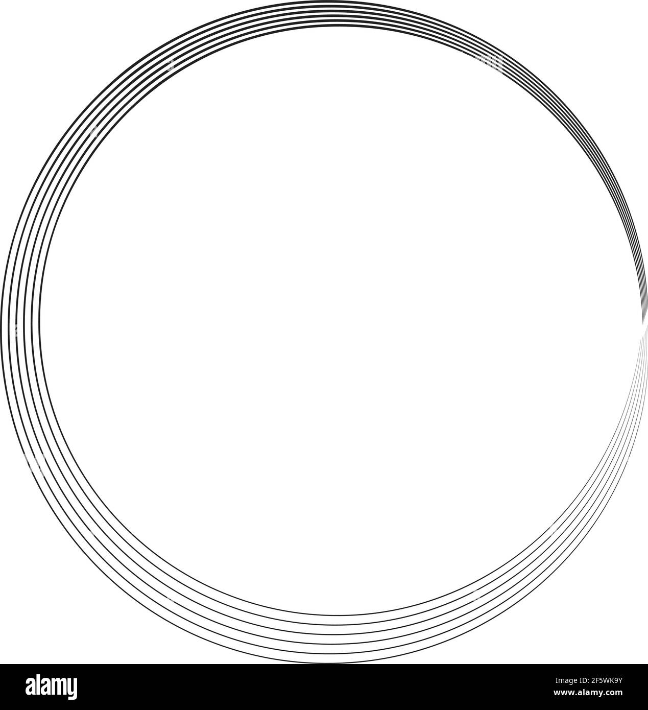 Radial abstract geometric circle desugn element. Circular shape design ...