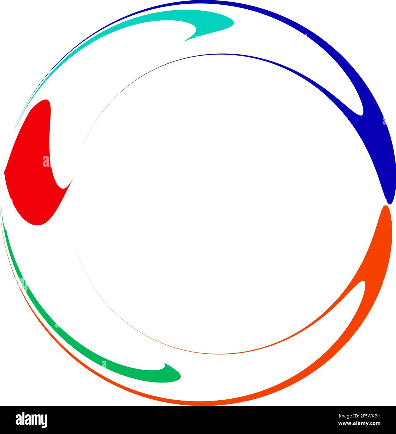 Radial abstract geometric circle desugn element. Circular shape design ...