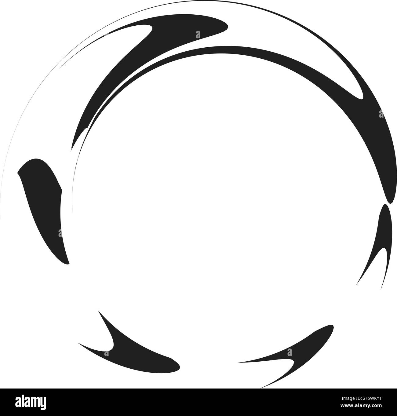 Radial abstract geometric circle desugn element. Circular shape design ...