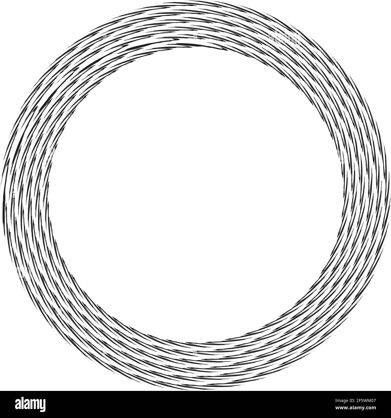 Geometric abstract circle, circular element vector — Stock vector ...