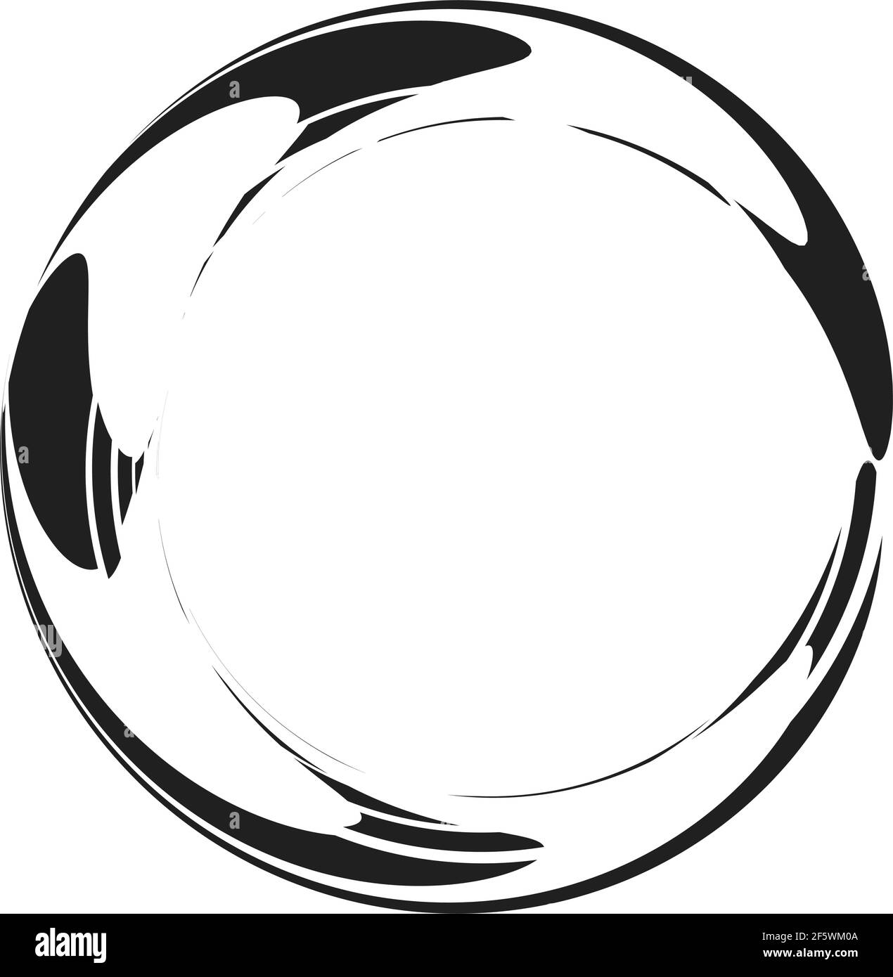 Radial abstract geometric circle desugn element. Circular shape design ...