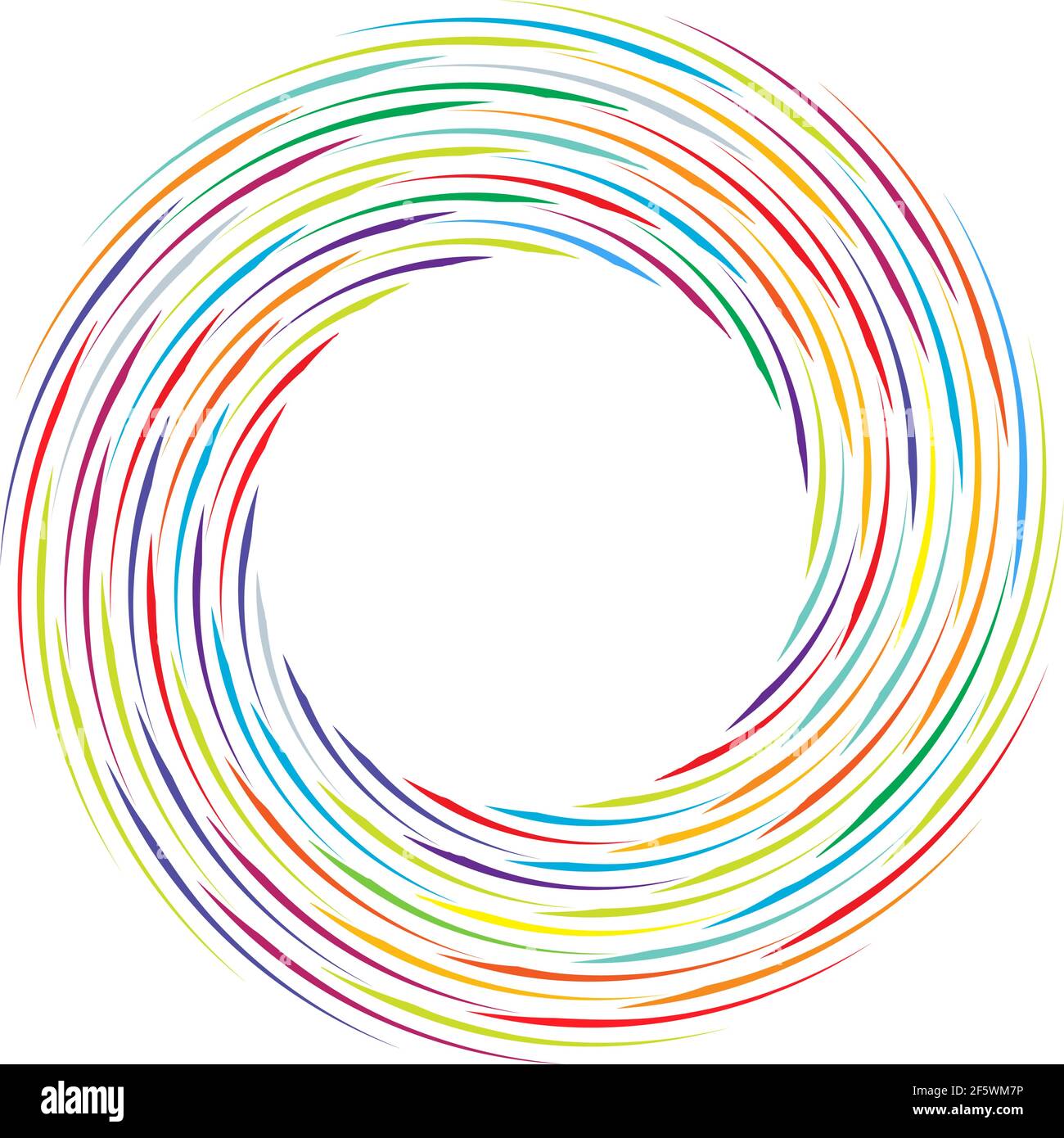 Geometric abstract circle, circular element vector — Stock vector ...