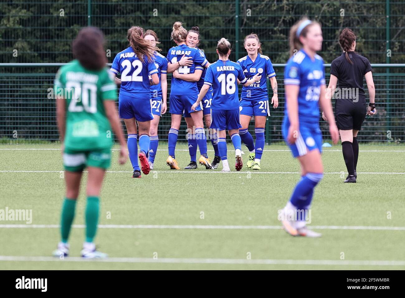 LOUGHBOROUGH, UK. MARCH 28TH: Natasha Flint of Leicester City ...