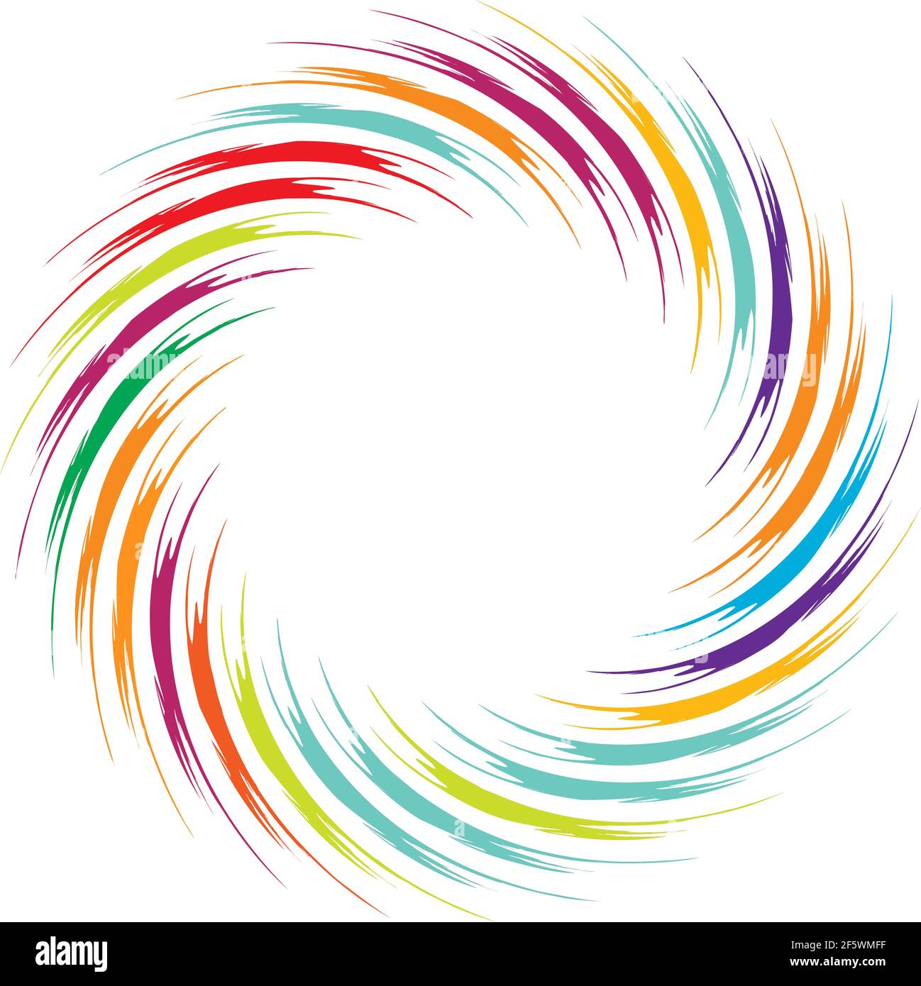 Geometric abstract circle, circular element vector — Stock vector ...