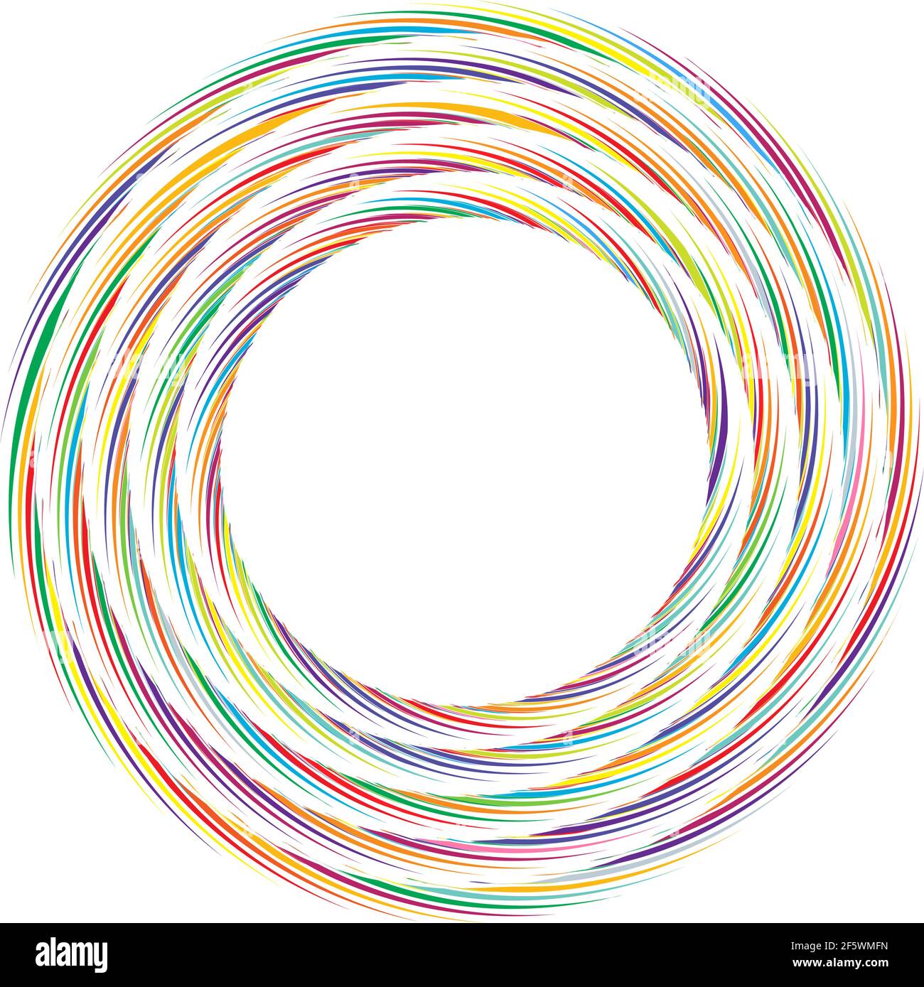 Geometric abstract circle, circular element vector — Stock vector ...