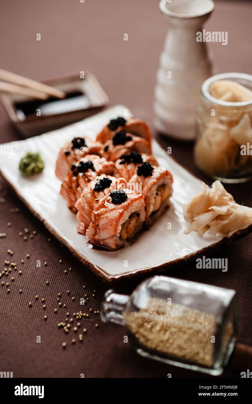 Menu sushi hi-res stock photography and images - Alamy