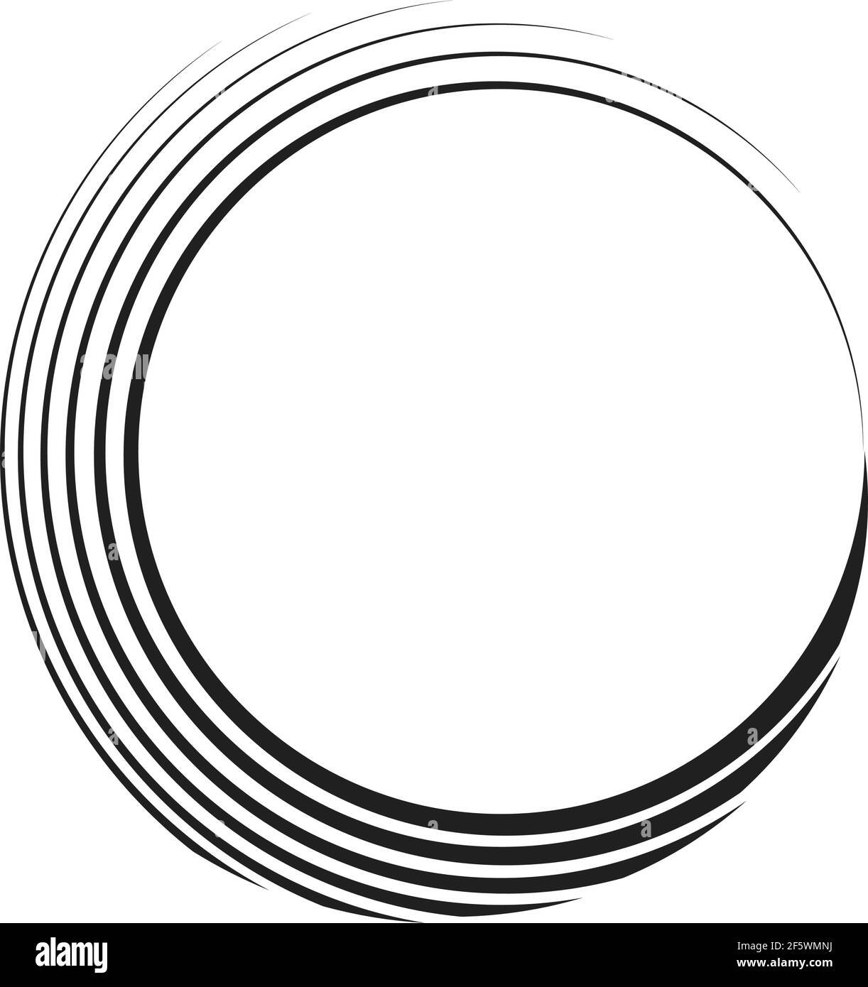 Radial abstract geometric circle desugn element. Circular shape design ...