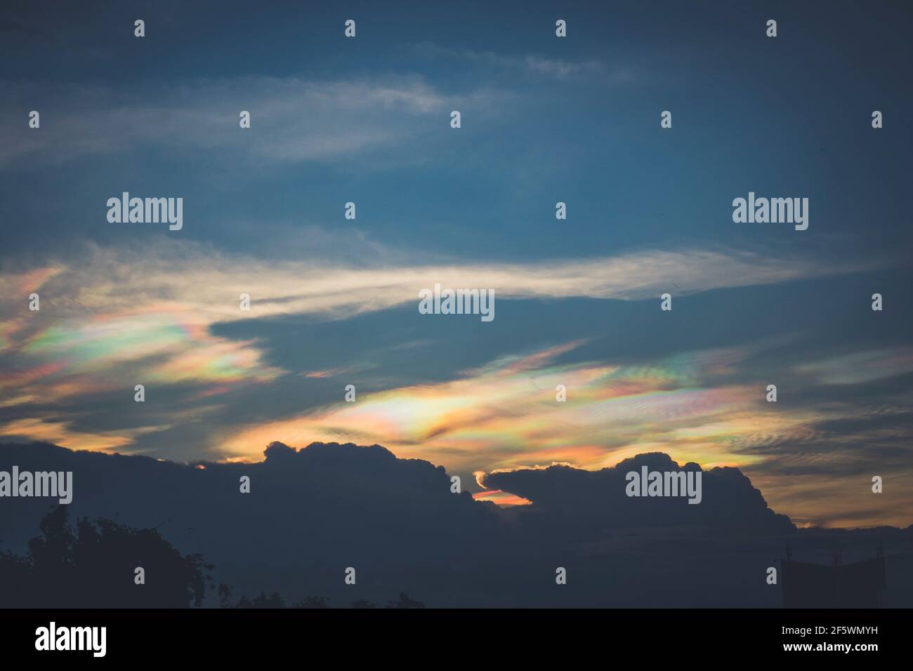 A Rare Look at an Iridescent Cloud. fire rainbows or rainbow clouds ...