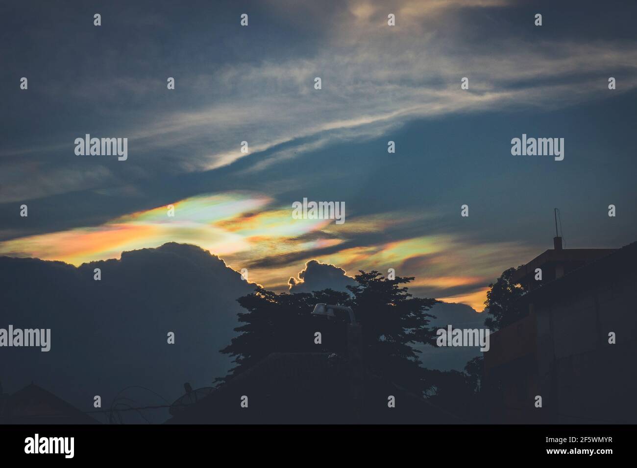 A Rare Look at an Iridescent Cloud. fire rainbows or rainbow clouds ...
