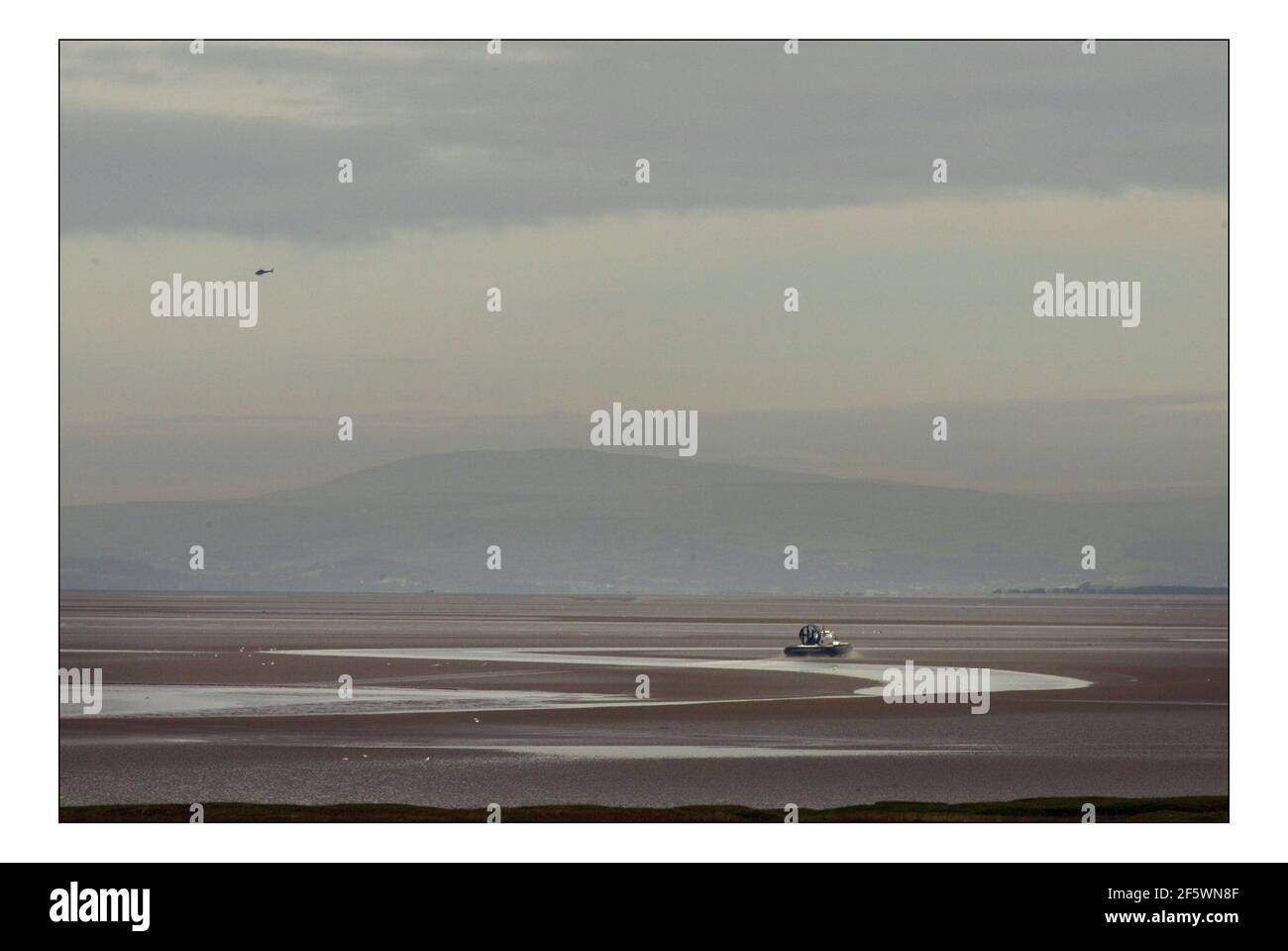 Jury and Legal team visit the Hest Bank site on Morecambe Bay where ...