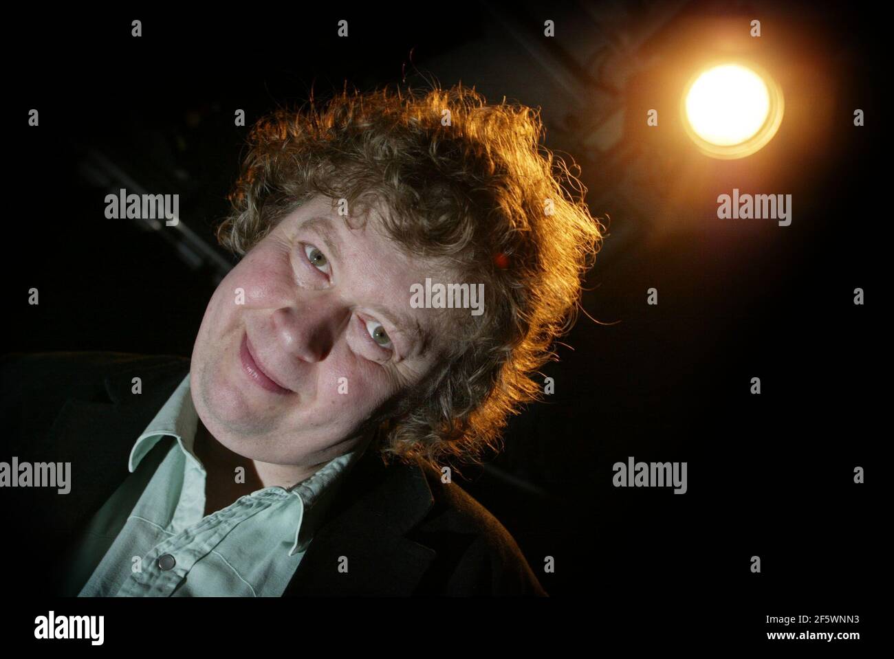 Geoff Atkinson of Vera Productions in the studio with Rory Bremner pic ...