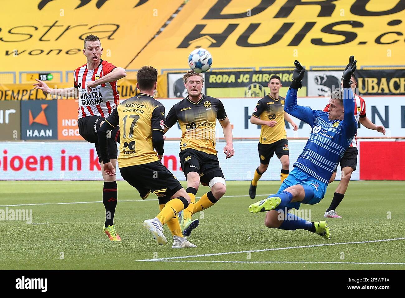 KERKRADE, Netherlands, 28-03-2021, football, Dutch Keuken Kampioen ...