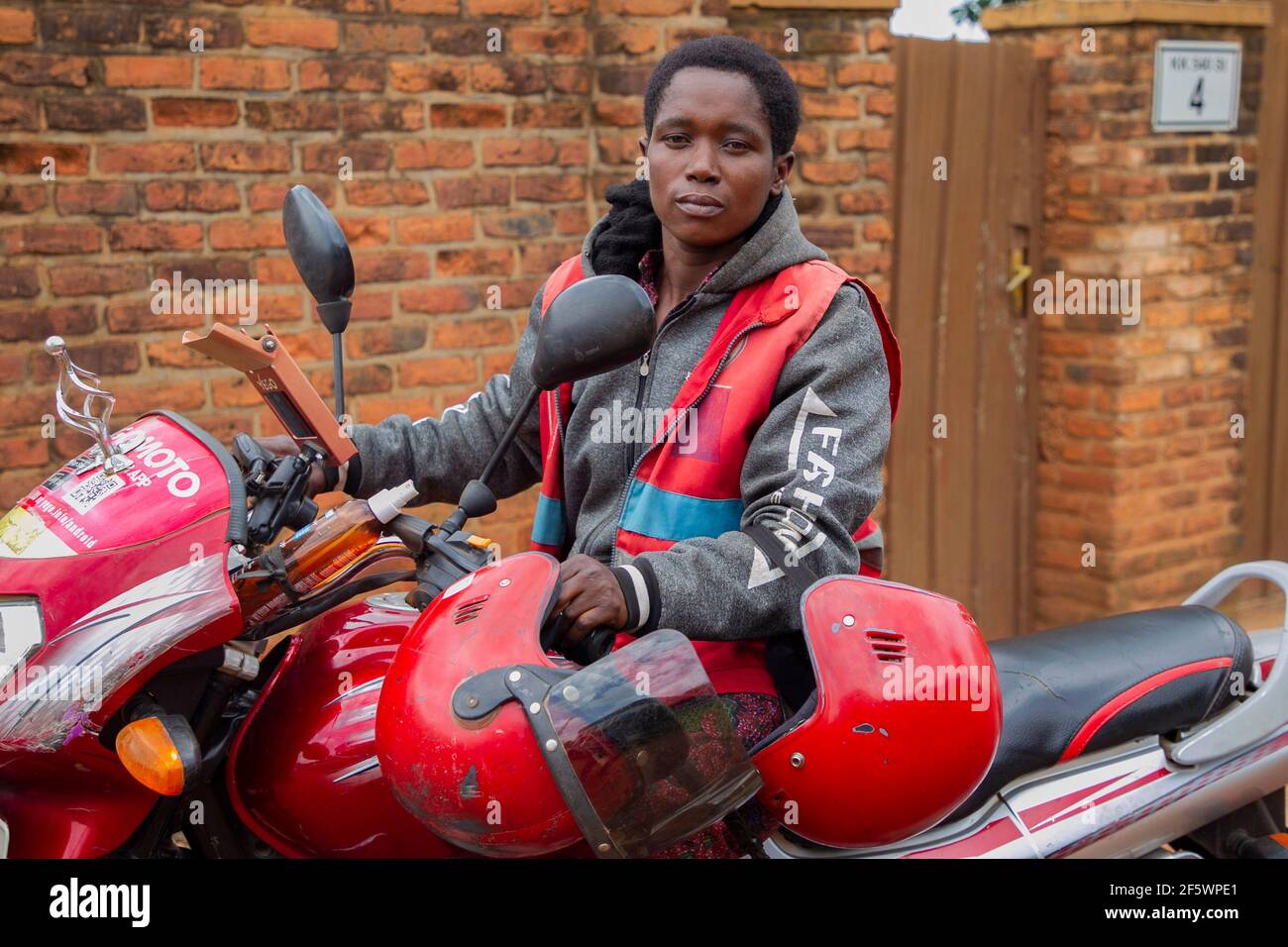 Motorcycle taxi rwanda hi-res stock photography and images - Alamy