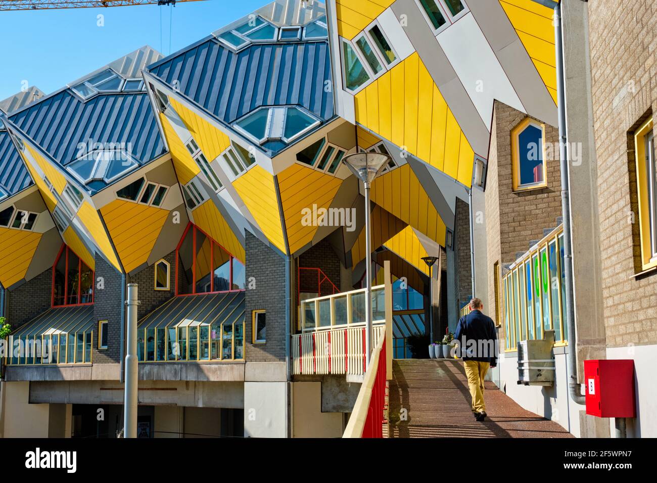 Cube houses in Rotterdam, Netherlands Stock Photo - Alamy