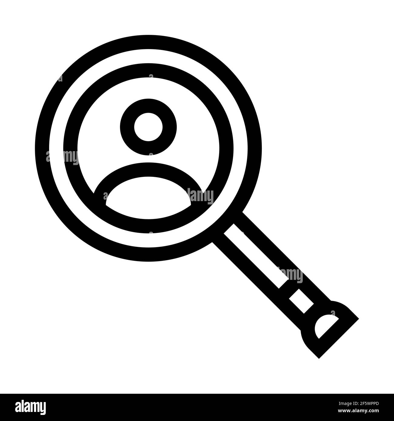 Person under sentence Stock Vector Images - Alamy