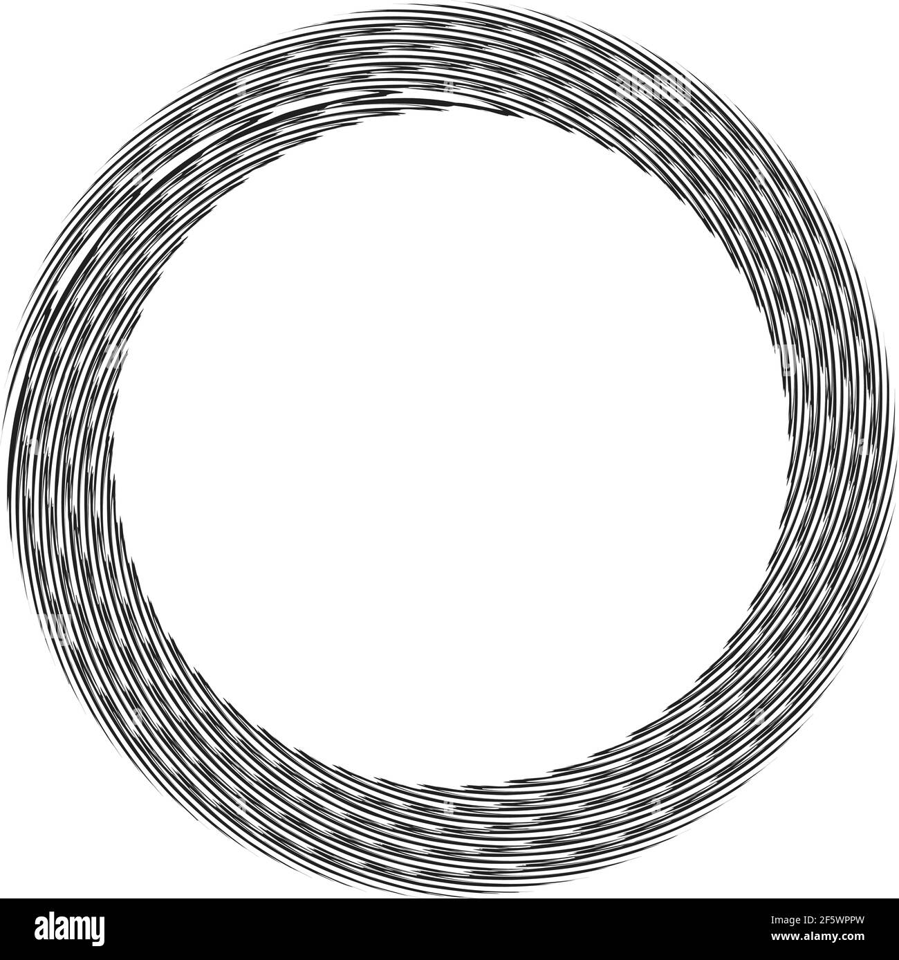 Geometric abstract circle, circular element vector — Stock vector ...