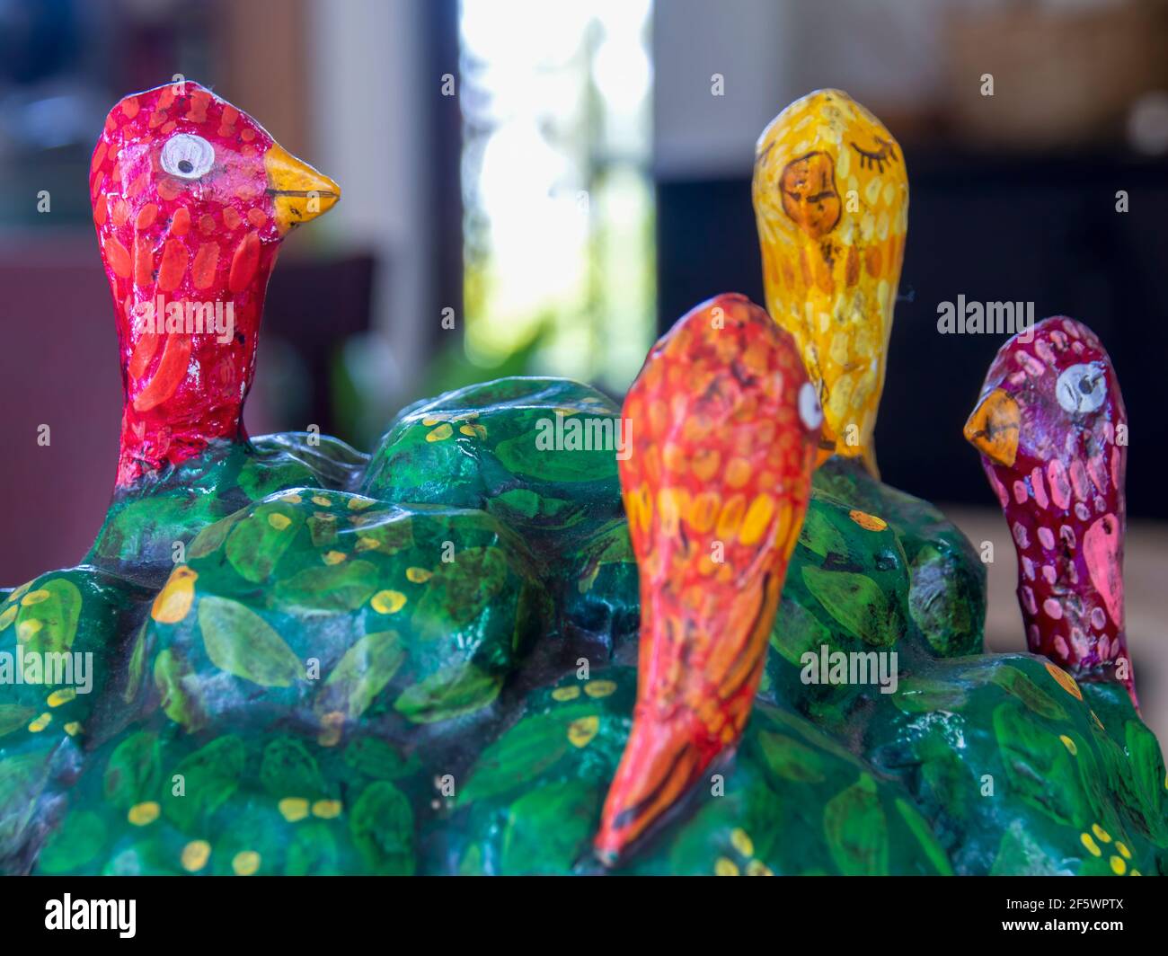 To Decorate Paper Mache Birds