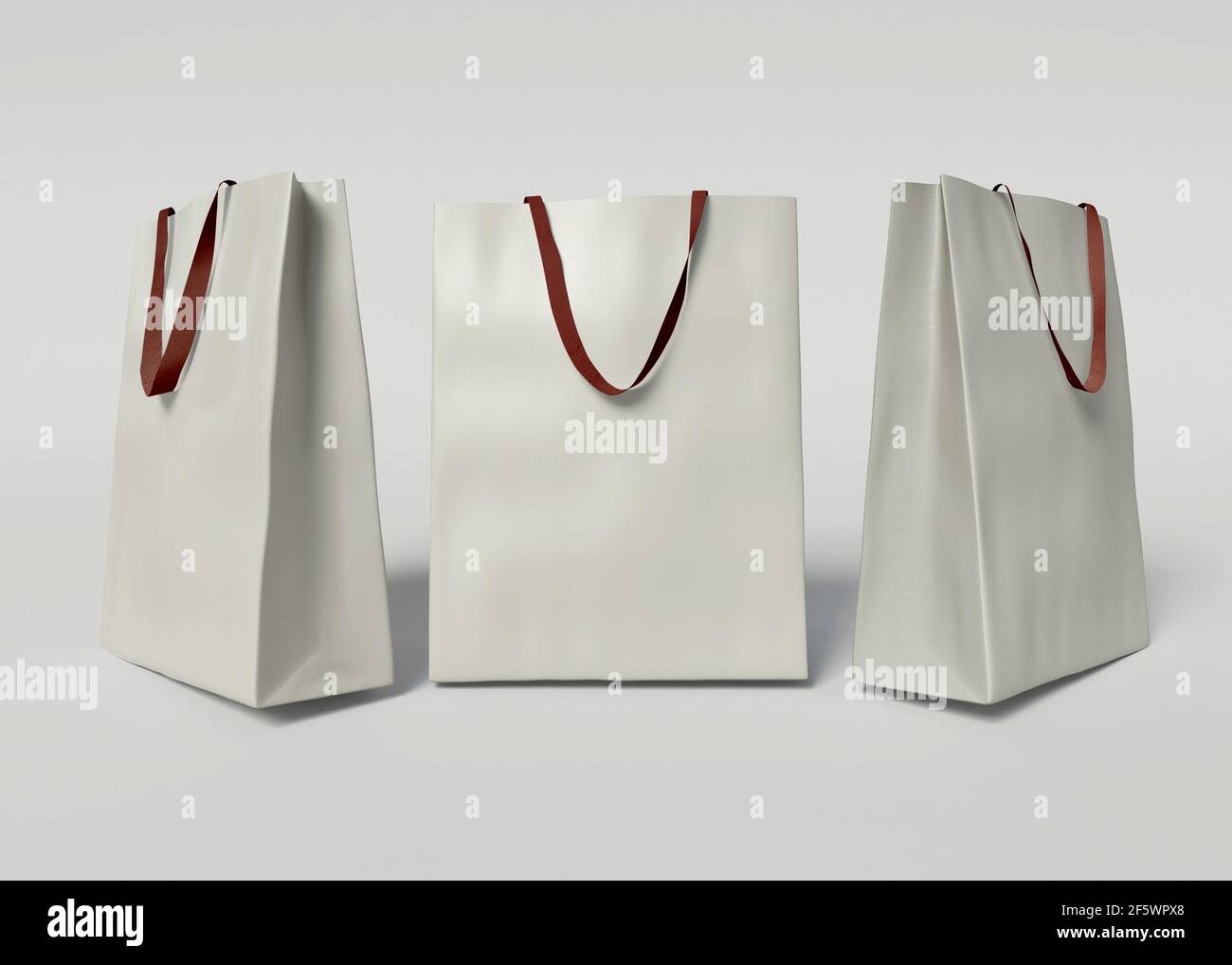 Empty three package white hi-res stock photography and images - Alamy