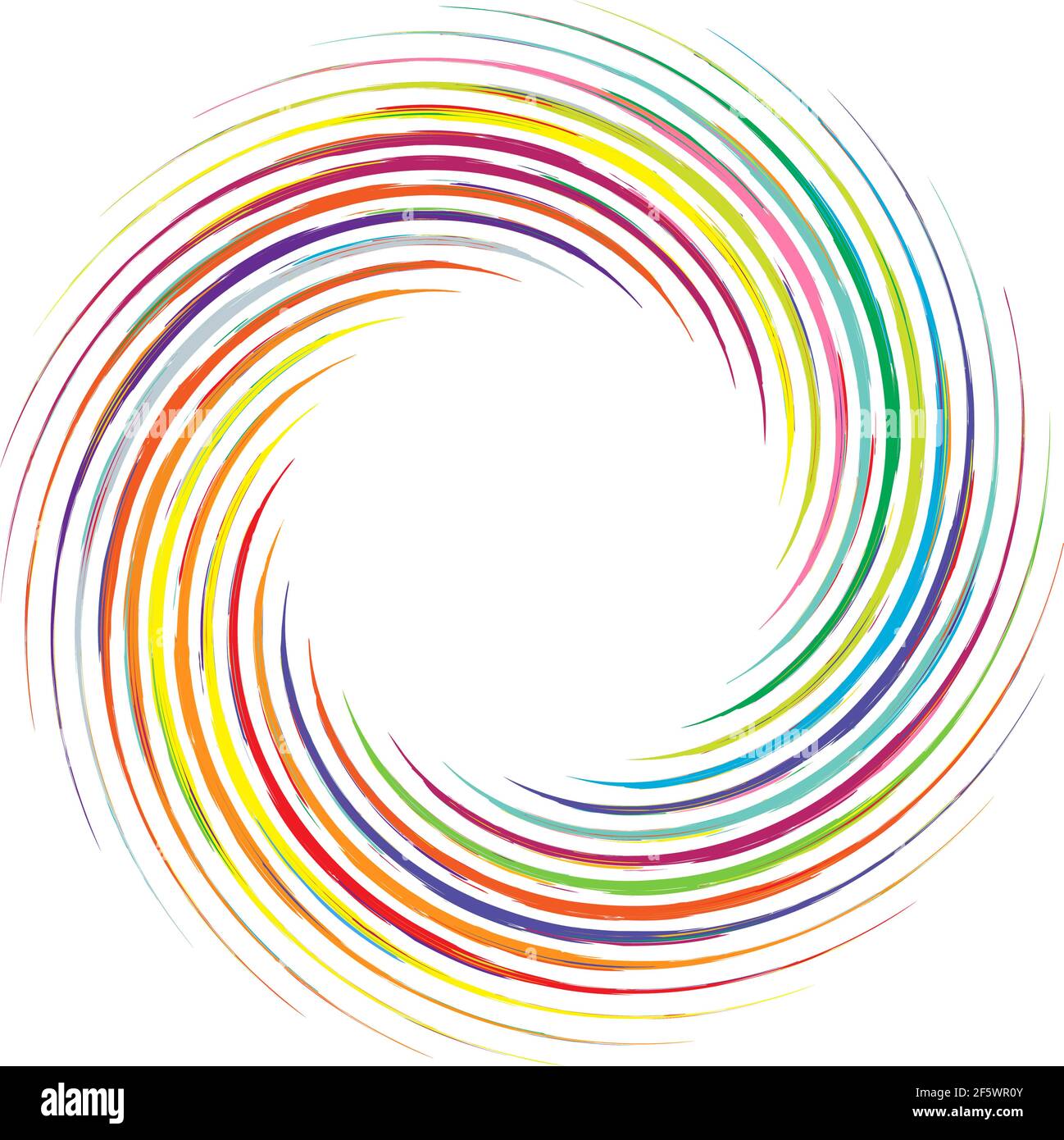 Geometric abstract circle, circular element vector — Stock vector ...
