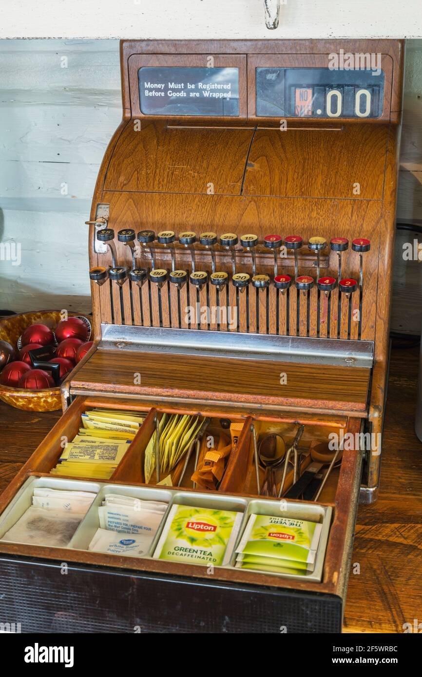 Used cash register till store