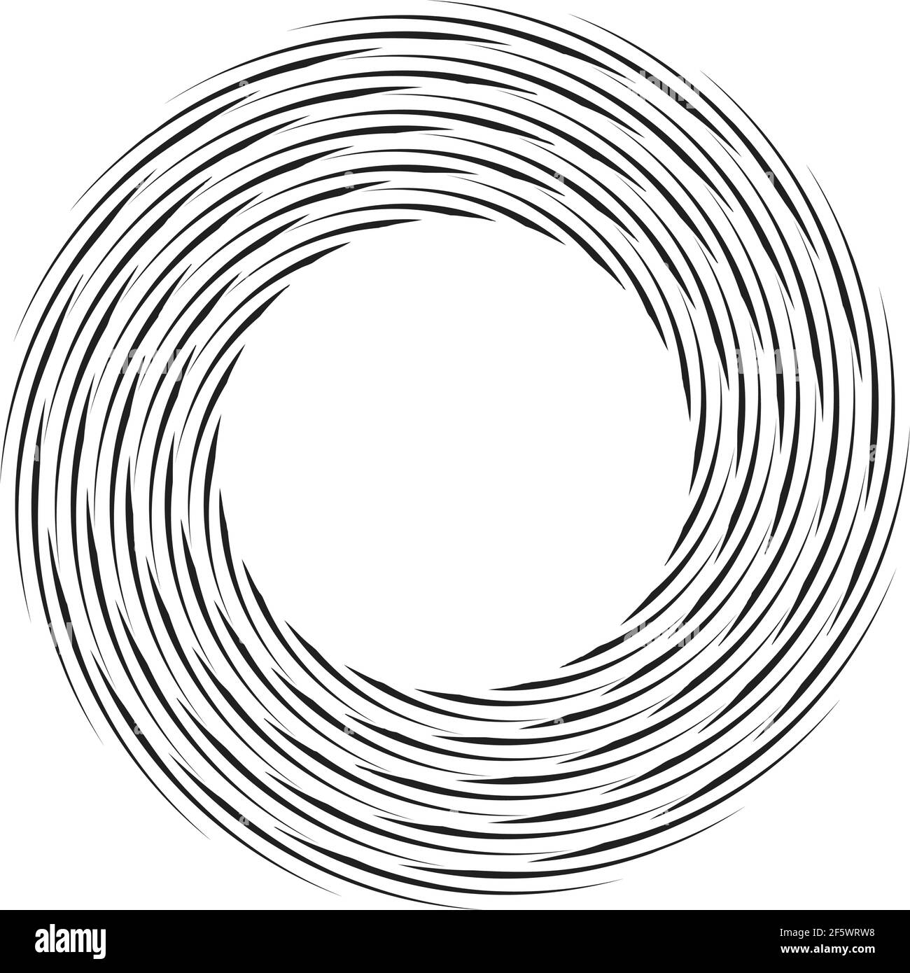 Geometric abstract circle, circular element vector — Stock vector ...