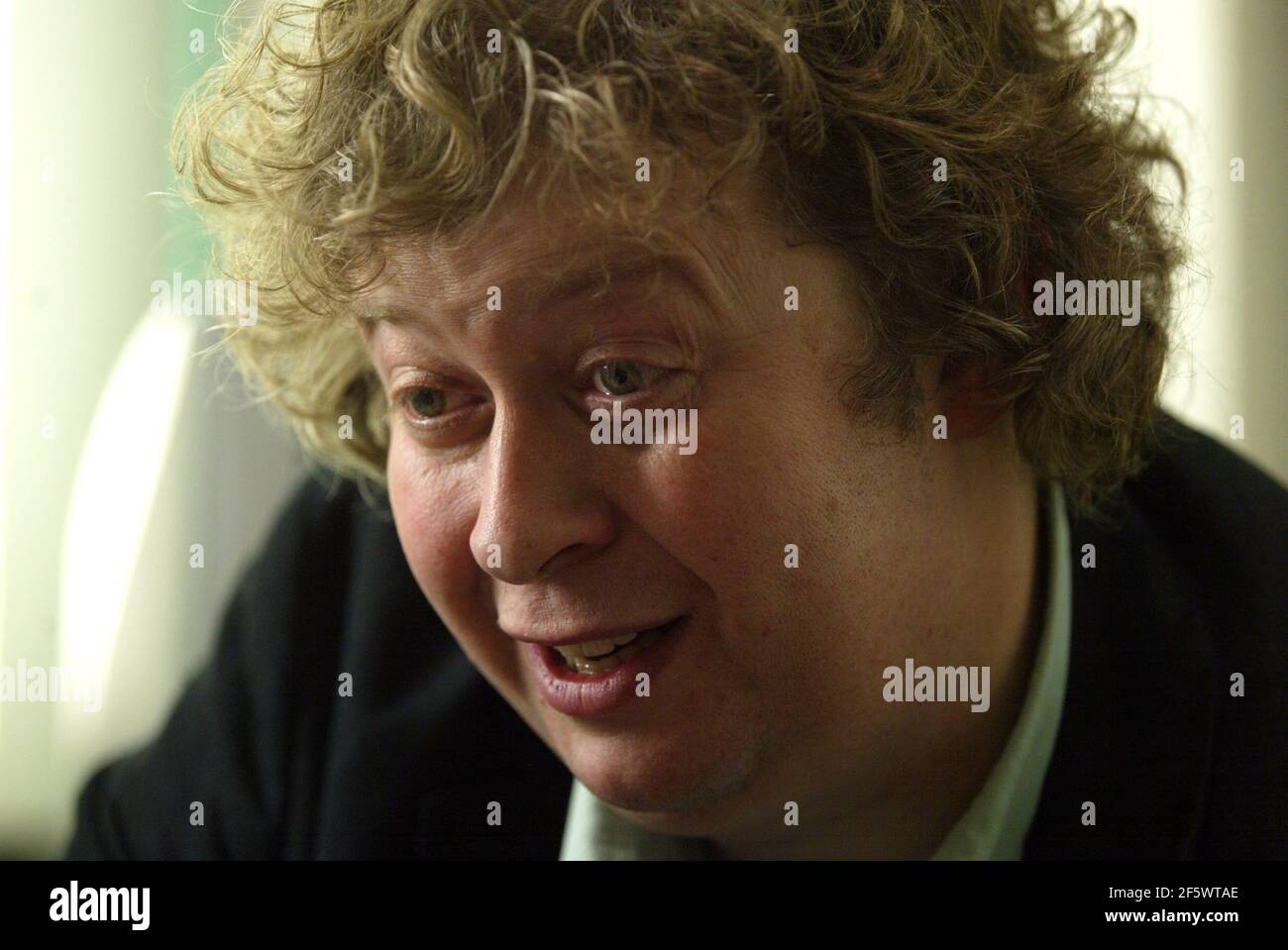 Geoff Atkinson of Vera Productions in the studio with Rory Bremner pic ...