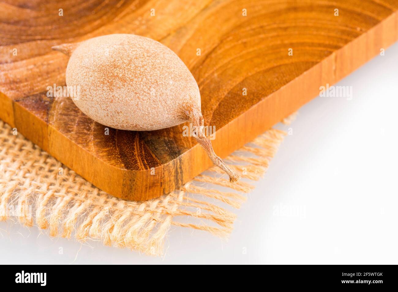 Tamarind tropical fruit - Tamarindus indica. White background Stock ...