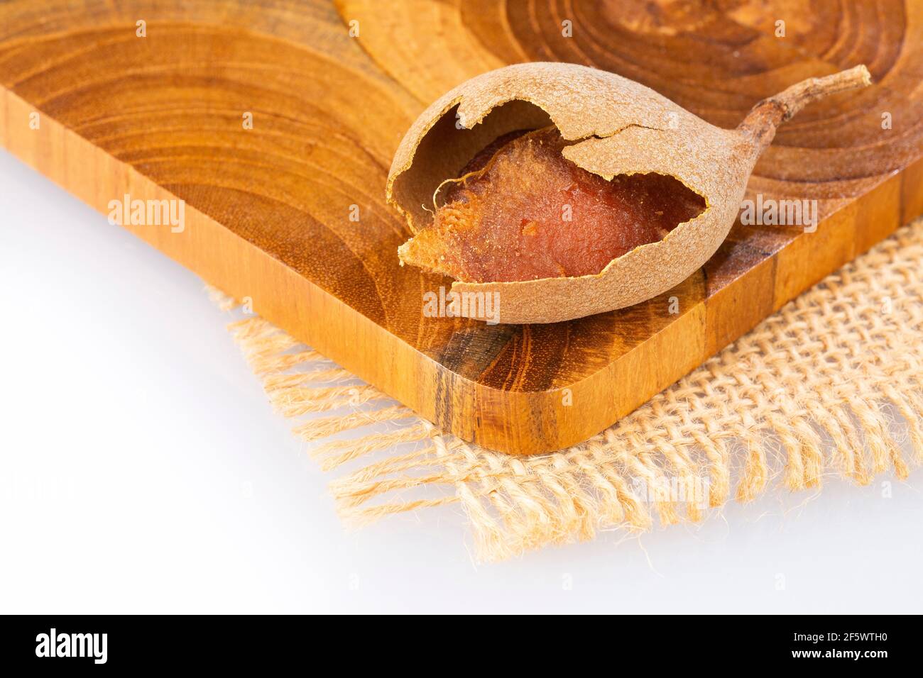 Sweet tamarind seeds - Tamarindus indica Stock Photo - Alamy