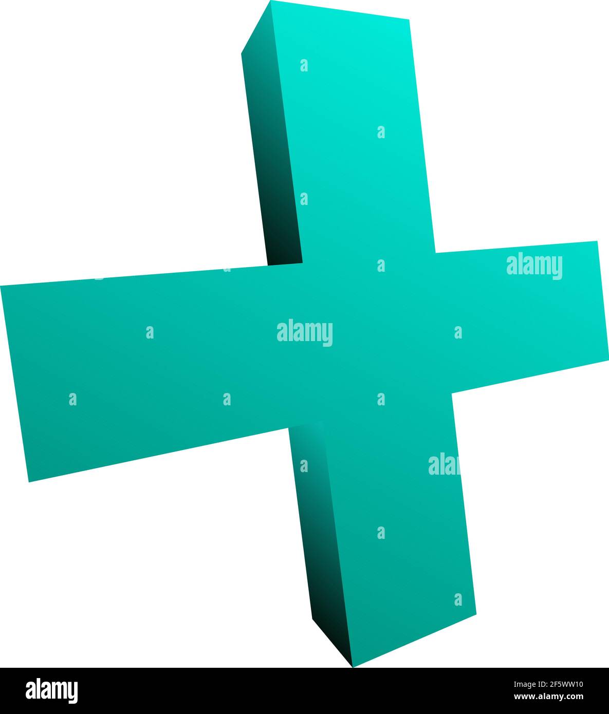 Cross (plus sign, symbol) for healthcare or generic logo usage — Stock ...