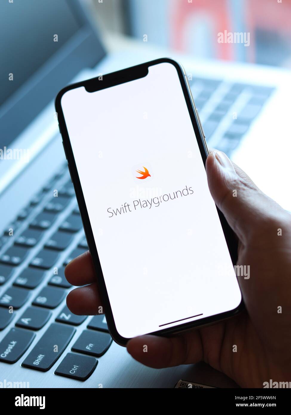 Swift playgrounds logo hi-res stock photography and images - Alamy