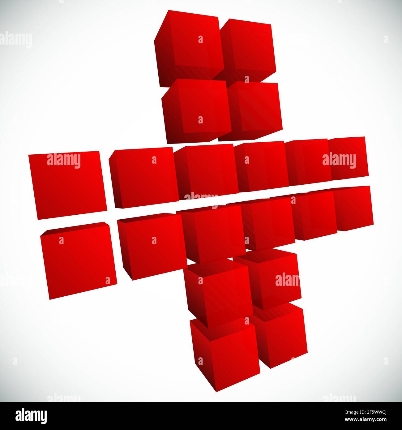 Cross (plus sign, symbol) for healthcare or generic logo usage — Stock ...