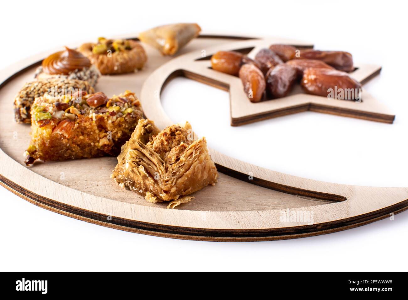 Assortment of Ramadan dessert baklava Stock Photo - Alamy