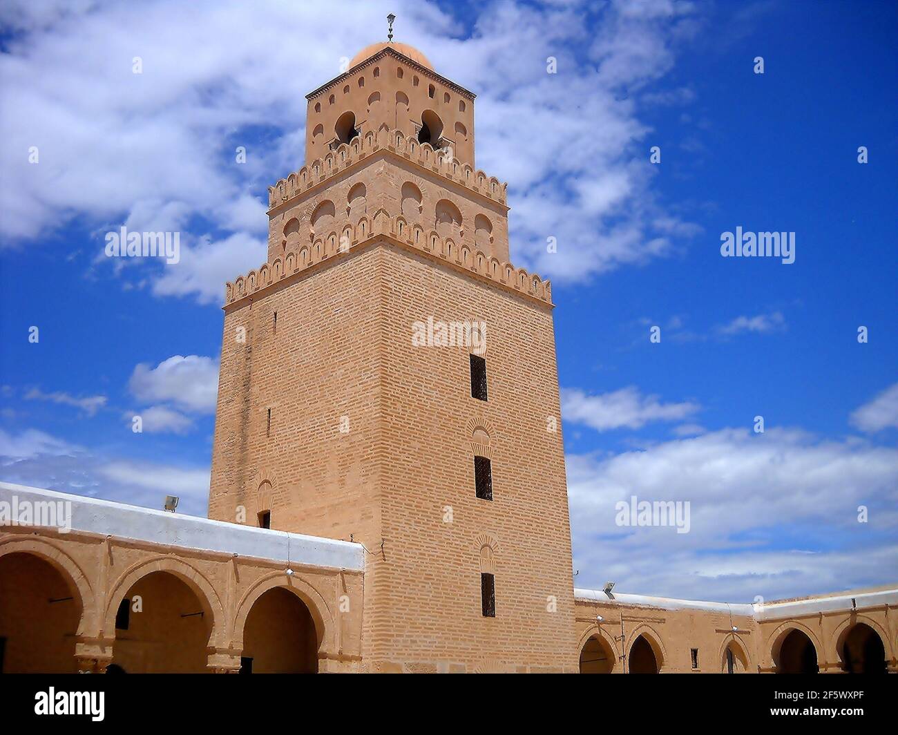 Uqba Mosque, also known as the Great Mosque, was built by ʿUqba b ...