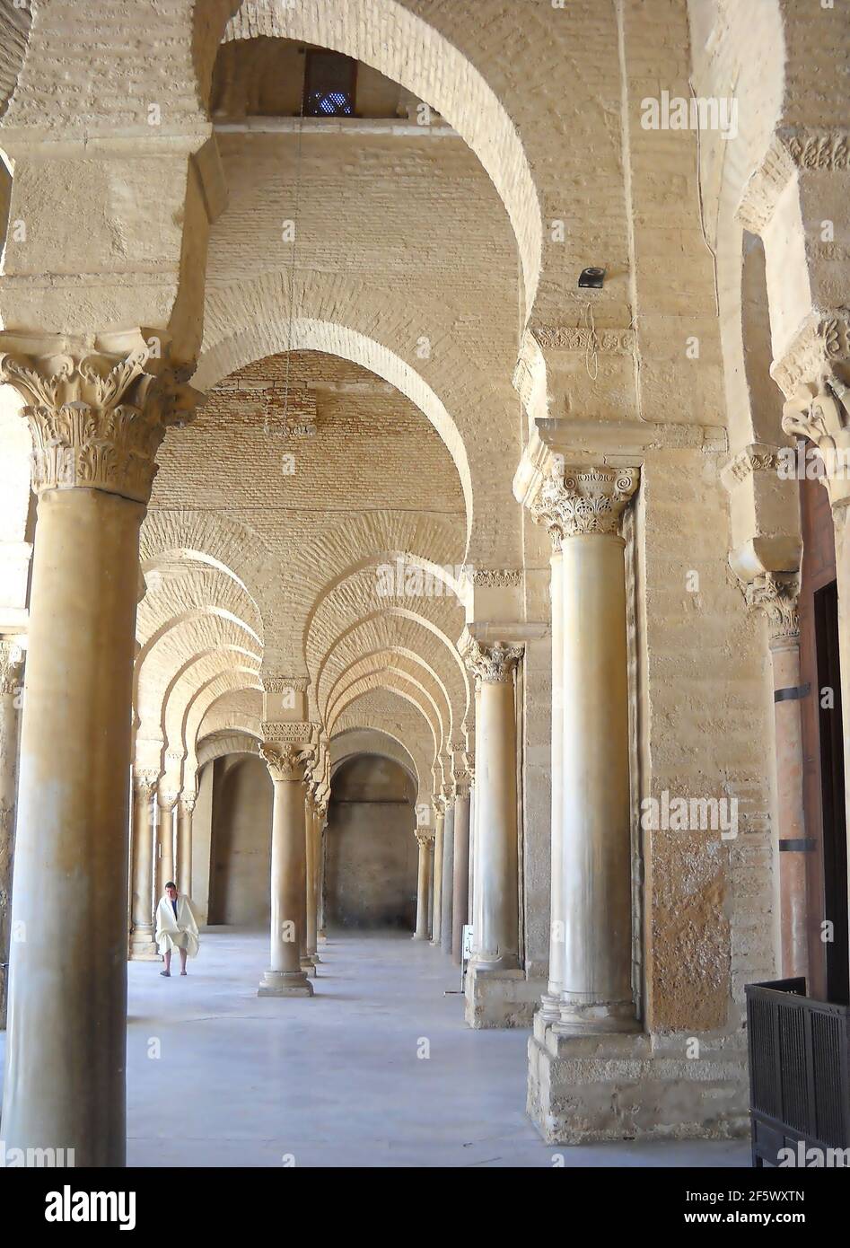 Uqba Mosque, also known as the Great Mosque, was built by ʿUqba b ...