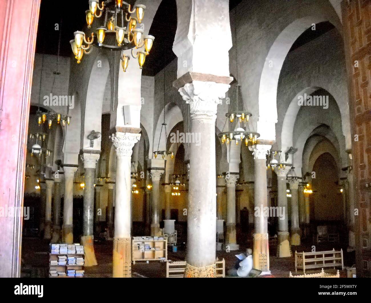 Uqba Mosque, also known as the Great Mosque, was built by ʿUqba b ...